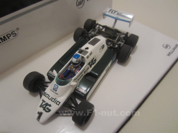 1:43 diecast review: Minichamps Williams FW08B 6 wheel test car | F1 ...