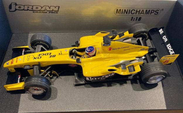 Minichamps Jordan EJ14 Mansell 2004 London Parade 1:18 | F1-nut.com