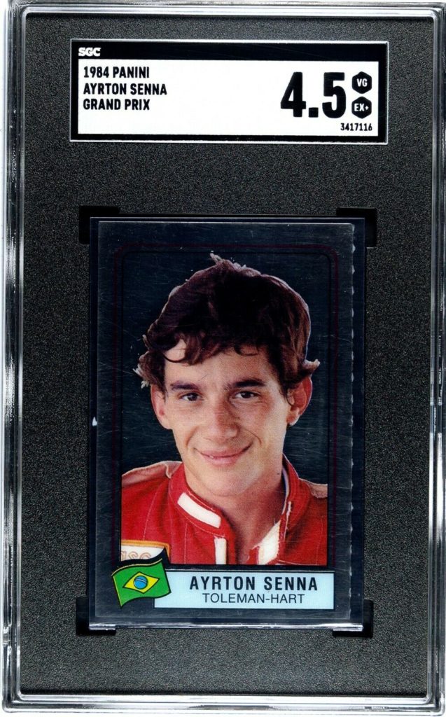 Panini Senna trading card USD8999 | F1-nut.com