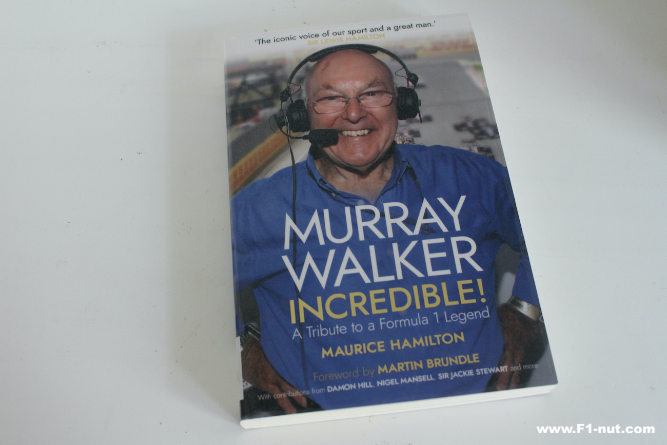 Book Review: Murray Walker Incredible! by Maurice Hamilton | F1-nut.com