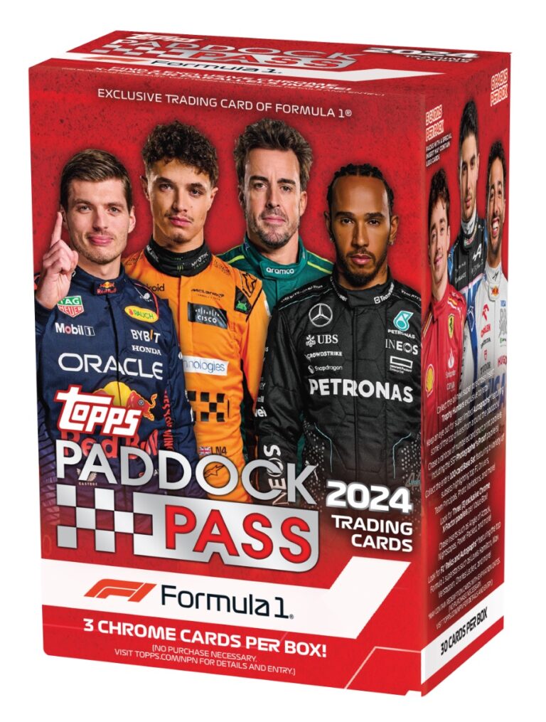 Topps releases 2024 Paddock Pass trading cards | F1-nut.com